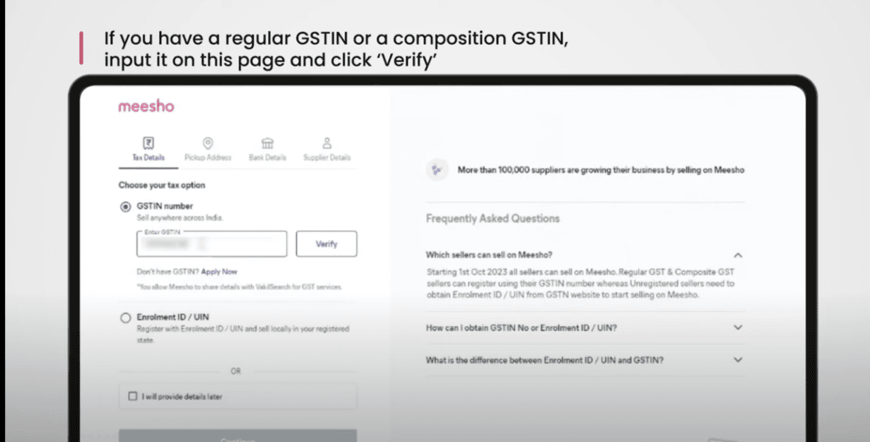 3 Simple & Easy Steps to Sell on Meesho and Open a Meesho Seller Account in 2024